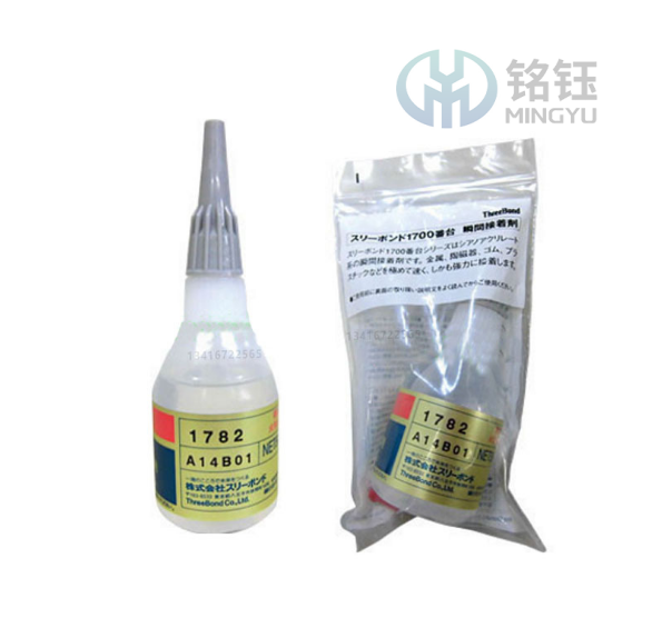 三键Threebond1782透明瞬间胶耐热快干胶TB1782